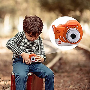 Kids Camera, 4000W HD Mini Digital Camera, Front and Rear Dual Lens,Christmas Parent Child Gift.