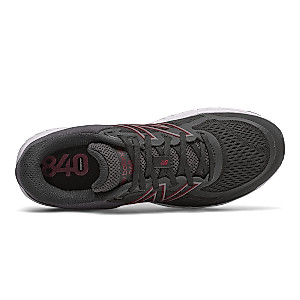 New Balance Men's M840BR5 Running Shoe, Black/Horizon, 12 Wide