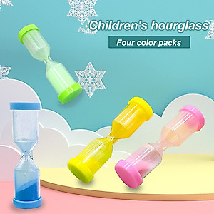 Hourglass Sand Timer 20 Secs, Random Colors Small Sand Clock Count Down Sandglass Timer Toy Random Color 1 Pack