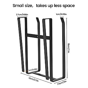 GardTok Tumbler Lid Organizer, Space Saving Cup Lid Organizer for Yeti/Stanley/Simple Modern Cup Accessories, Tumbler Lid Storage Hook, Cup Lid Holder for Kitchen Cabinets and Countertops