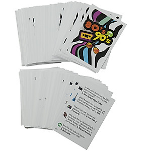 Outset Media - 80's 90's Trivia - Includes 220 Cards with Over 1200 Fun Questions and Answers - Ages 12+