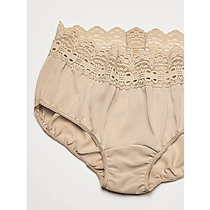 Olga womens Secret Hugs 3 Pack Panty Hipster Panties, French Toast/Pale Blush/White, Medium US