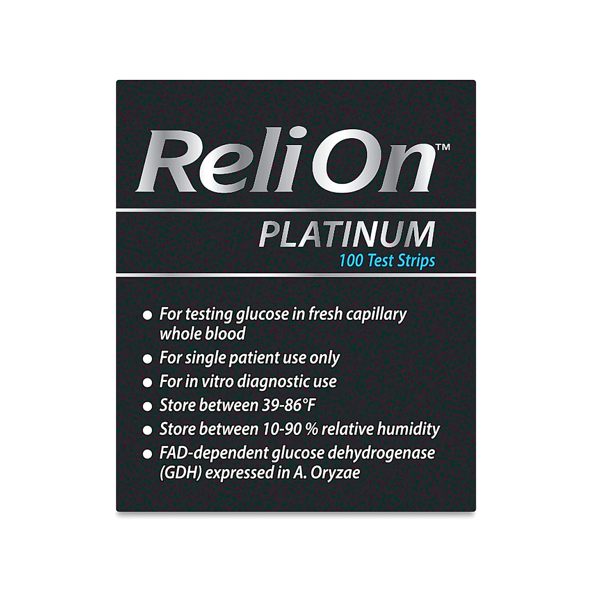 Relion Test Strips- Platinum 50 Count Testing Blood Glucose (Pack of 3), Boxed by Fusion Shop Store