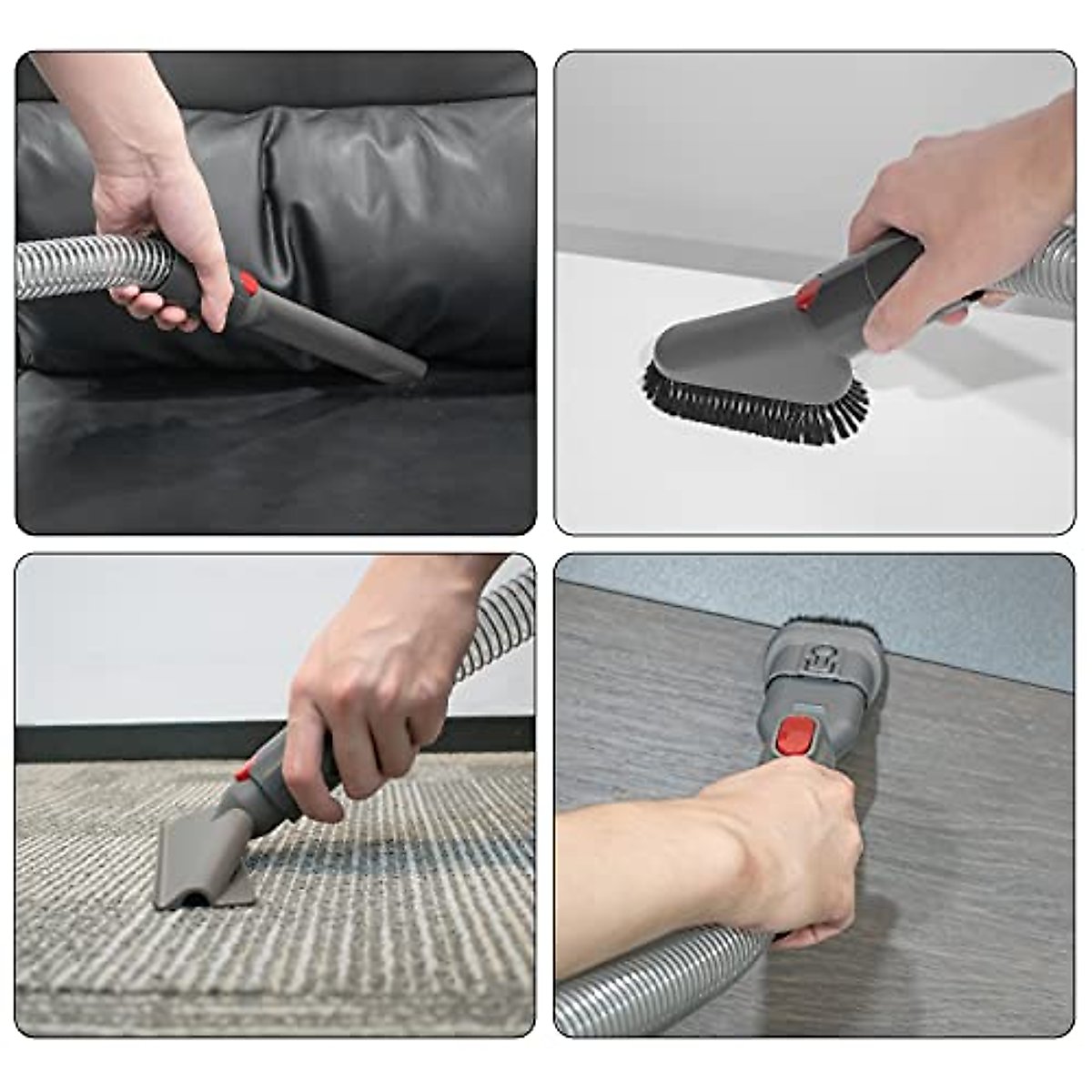 Garbage fighter Flexible Extension Hose Replacement for Dyson V7 V8 V10 V11 V15 Cordless Stick Vacuum Cleaner Accessory Attachment