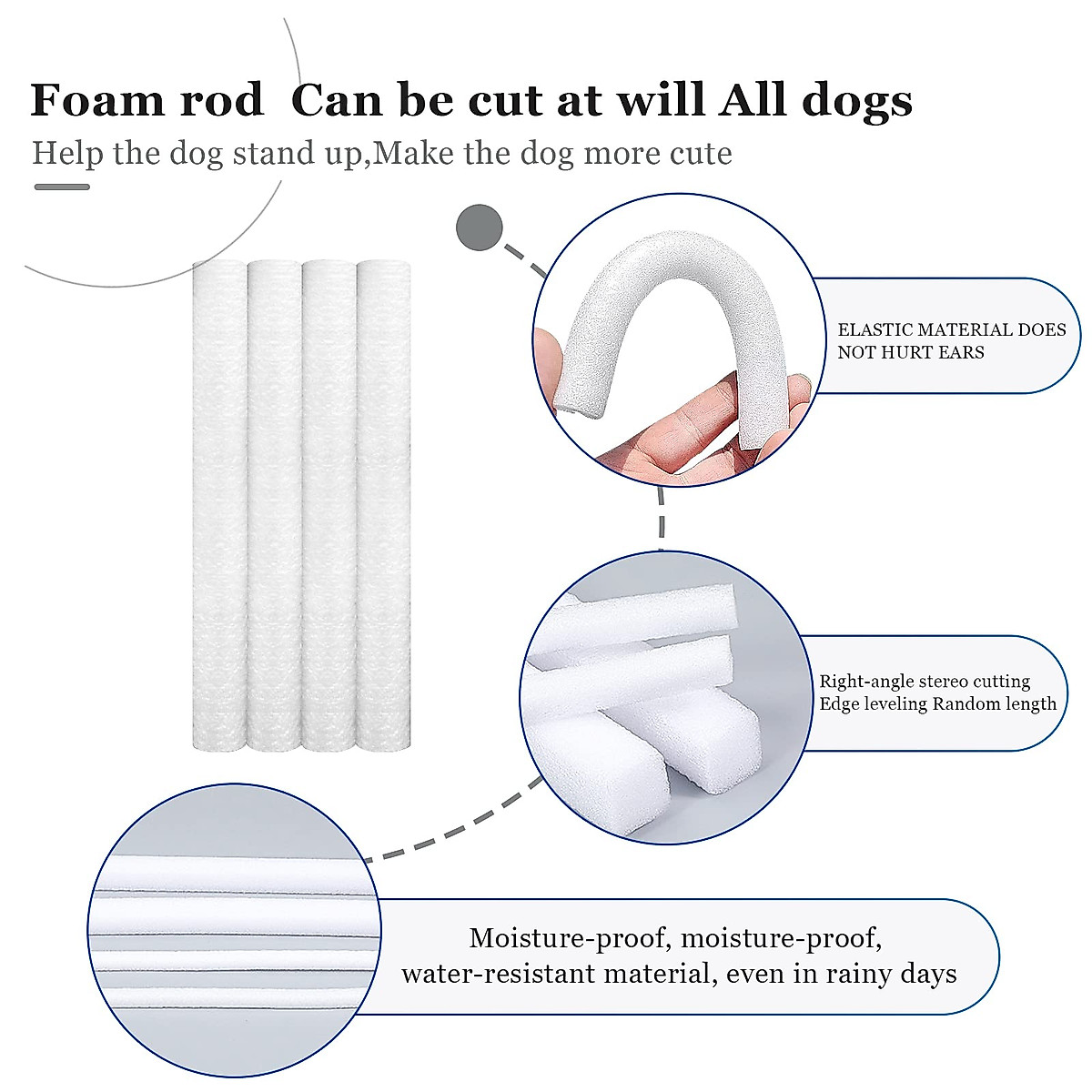 Pacify Doberman Dog Ear Posting Kit, Dog Ear Stand Up Support Tool with Tape Doberman Pinscher Dogs