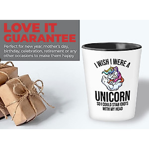 Flairy Land Coffee Lover Shot Glass 1.5oz - Tip Of the day - Coffee Enthusiast Caffeine Addict Brew Espresso Barista Overtime Worker Kidding Joke Engineer