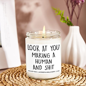 Younift Look at You Making a Human Candle, New Mom Gifts, New Dad Gifts, New Parents Gifts for Couples, Gender Reveal Gifts, Christmas, Funny Baby Shower Gifts, Pregnancy Gifts for Expecting Mom