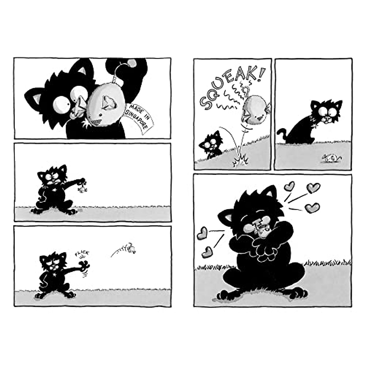 Bad Kitty: Kitten Trouble (paperback black-and-white edition)