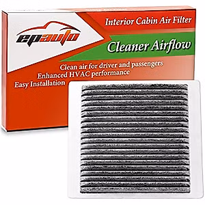 EPAuto CP138 (CF10138) Replacement for Toyota/Lexus Premium Cabin Air Filter includes Activated Carbon