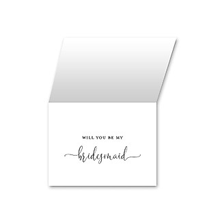 Funny Bridesmaid Proposal Cards, Now Act Surprised Bridesmaid Proposal Cards - 8 Will You Be My Bridesmaid Cards and 2 Maid of Honor Cards (White Envelope)