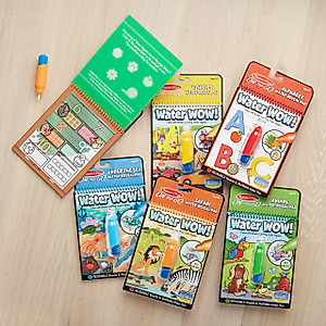 Melissa & Doug Water Wow! - Water Reveal Pad Bundle - Animals, Alphabet, Numbers and More - FSC Certified