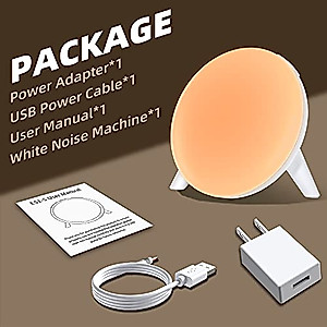 Magicteam White Noise Machine and Sound Machine for Baby and Kids and Adults...