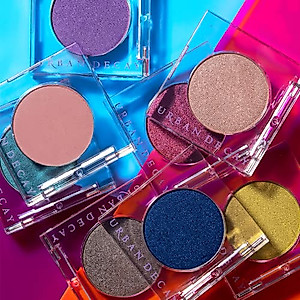 URBAN DECAY 24/7 Eyeshadow Compact - Award-Winning & Long-Lasting Eye Makeup - Up to 12 Hour Wear - Ultra-Blendable, Pigmented Color - Vegan Formula – Psych (Warm Green Metallic + Gold Microglitter)