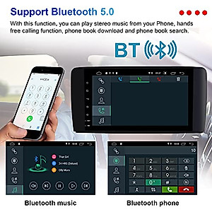 Android 11 Car Radio Stereo for Mercedes-Benz GL ML Class W164 X164 ML350 ML450 ML500 GL320 GL450 Octa Core 4GB RAM 64GB ROM IPS Multi-Touch Screen Double Din Wireless CarPlay