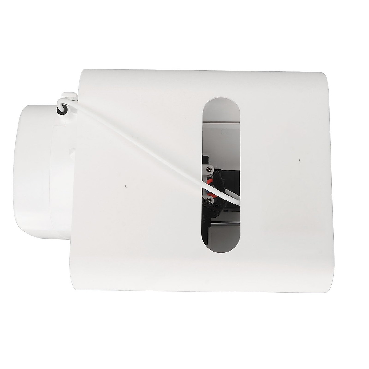 3D Printer, Small 100-240V High White Photo Modeling 3D Printer for Kids (US Plug)