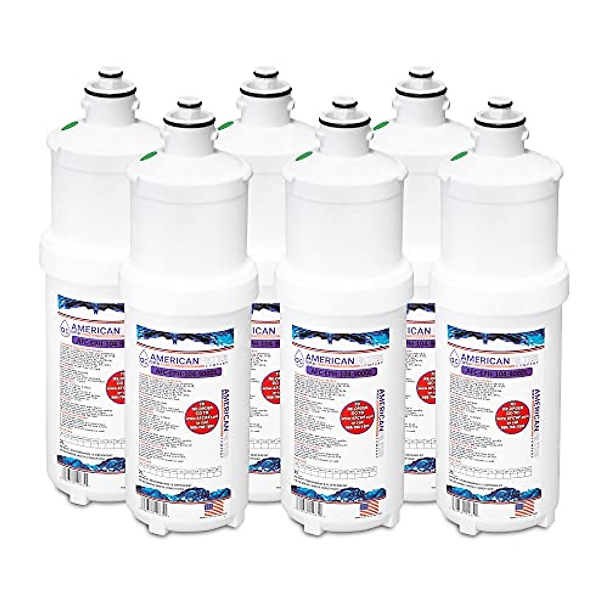 AFC Brand, water Filters, Model # AFC-EPH-104-9000S, Compatible with H-54 Filters 6 - Filters