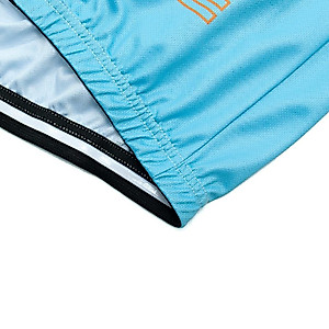 MOXILYN Cycling Jerseys Men Set Bike Clothing for Men Long Sleeve Bike Jacket and Cycling Bibs Pants with 30D Gel Pad