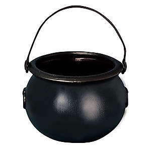 Rubie's unisex adult Plastic Witch Kettle Costume Accessory, Black, One Size US