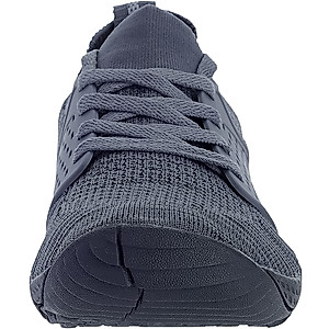 WHITIN Men's Trail Running Shoes Minimalist Barefoot Wide Width Toe Box Size 8.5 Gym Workout Low Zero Drop Minimus Five Fingers Lifting Dark Grey 41