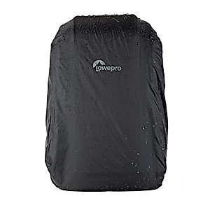 Lowepro ProTactic 350 AW II Modular Backpack with All Weather Cover, Camera Bag for Professional Use, Insert for Laptop Up to 13 Inch, Backpack for Professional Cameras and Drones, LP37176-GRL, Black