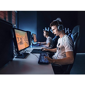 Smays Braided Arctis 7 Cable, Audio Cord Replacement for SteelSeries Arctis 3, 5, Arctis Pro Wireless, Arctis Pro Gaming Headset with 3.5mm Headphone Splitter