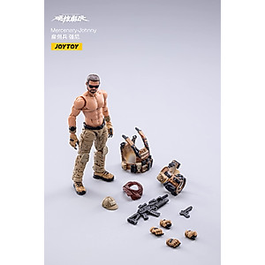 HUAXI DARK SOURCE(HAINAN)TECH Joy Toy Peoples Armed Police (Mercenary Johnny) 1/18 FIG