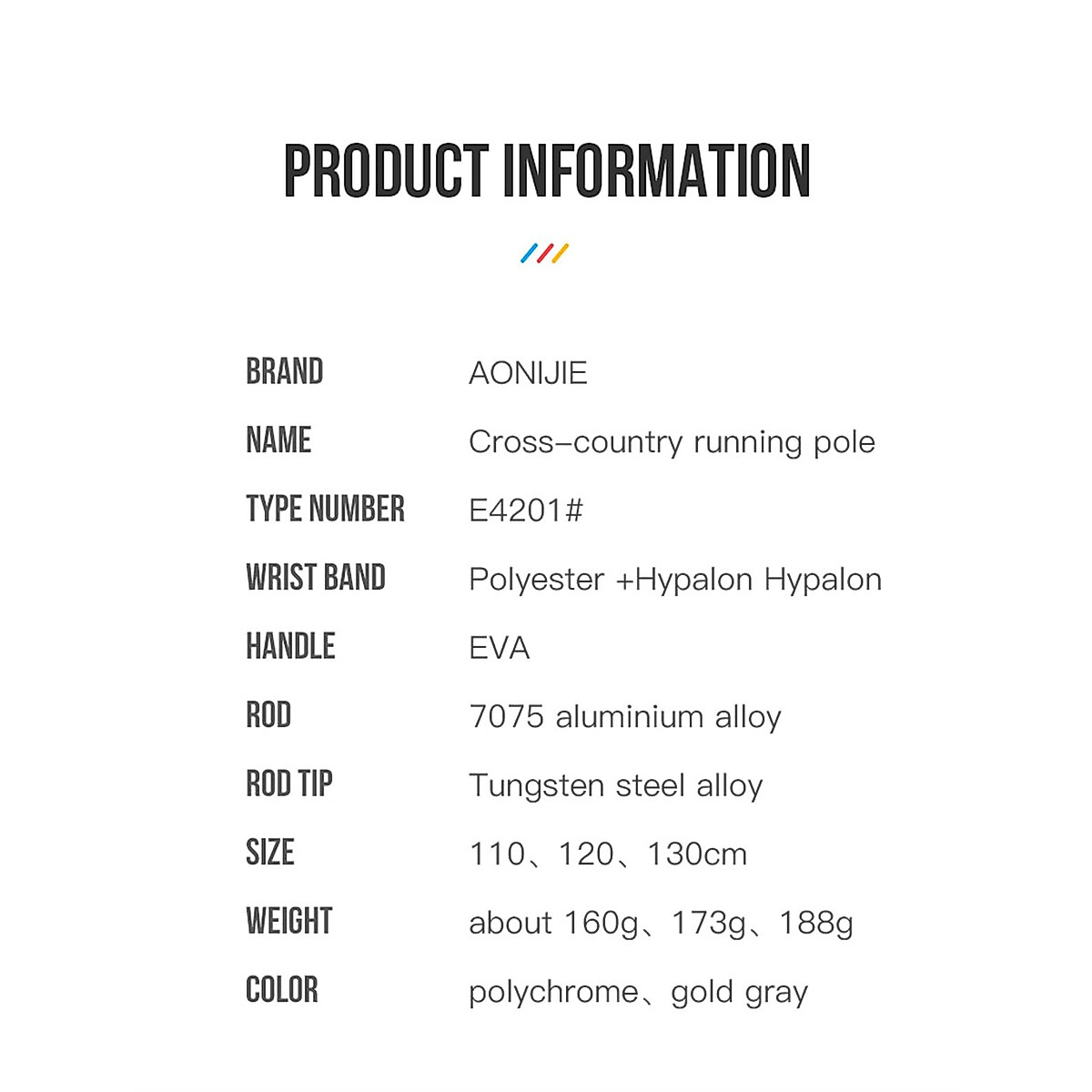 AONIJIE Folding Ultralight 7075 Aluminum Alloy Trekking Poles Quick Lock Trekking Hiking Pole Walking Stick (110 CM Style 2)