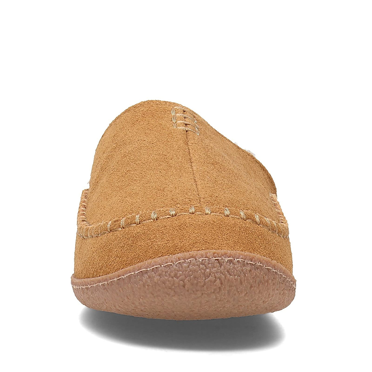Clarks Men's Sherpa Lined Indoor & Outdoor House Slipper (11 M US, Cinnamon)