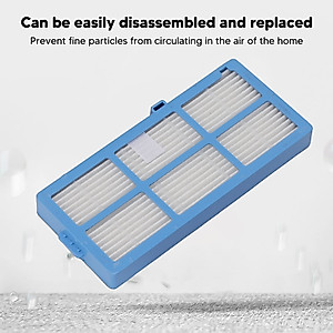 6Pcs Sweeper Filter Set Air Sweeper Filter Set Replacement Parts for Bagotte BG600 Accessories