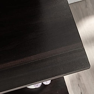 Sauder Beginnings Panel TV Stand, For TV's up to 42", Cinnamon Cherry finish