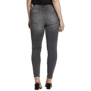JAG Jeans Women's Viola High Rise Skinny Jeans, Columbia Grey, 12 Petite
