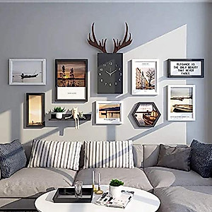 VERSAF Double Sided Adhesive Tape -1/2" 10' Arcylic Transparent Removable No Residue Double Sided Heavy Duty Mounting Tape for Home/Office/Wall Decor(Pack of 1 Roll)