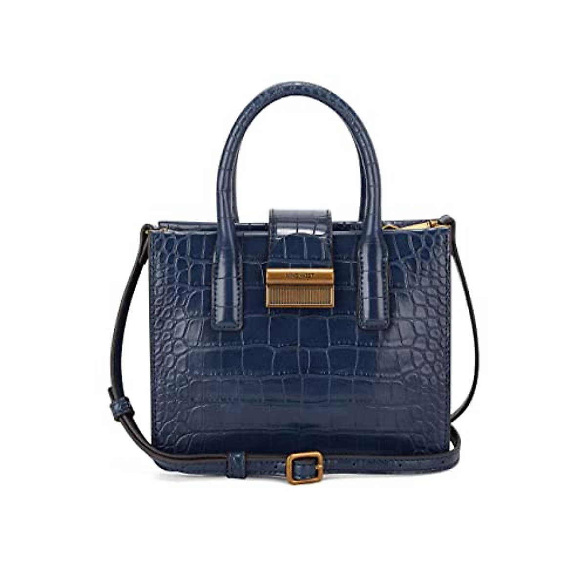 NINE WEST Kathy Mini Jet Set Tote, French Navy