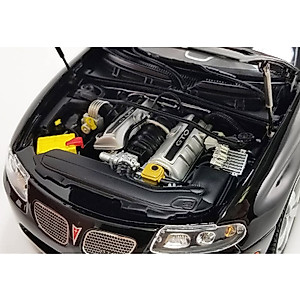 GMP 2006 Pontiac GTO Phantom Black with Red Interior Limited Edition to 450 Pieces Worldwide 1/18 Diecast Model Car 18981