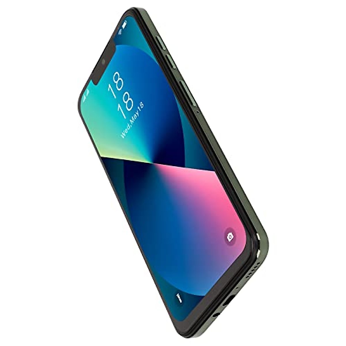 LANTRO JS Green 6.2in Smart Phone with 6GB RAM, 128GB Storage, 7000mAh Battery, 8MP/16MP Cameras, MT6889 Ten Core Processor, Android 11.0, EU 100-240V Compatible