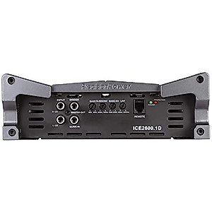 Precision Power ICE2600.1D Black Ice Series 2600W Class D Monoblock Amp