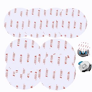 Suction Cup Double Sided Adhesive Pad 8PACK Mount Disk Hook Dashboard Sticky Pads for GPS Phone Car Dash Windshield Shower Replacement Mounting Heavy Duty Clear Glue 6CM and 8CM for Xiaoyi Camera