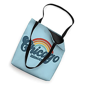 Chicago 70s Retro Hippie Tote Bag