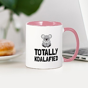 CafePress Totally Koalafied Mugs Ceramic Coffee Mug, Tea Cup 11 oz