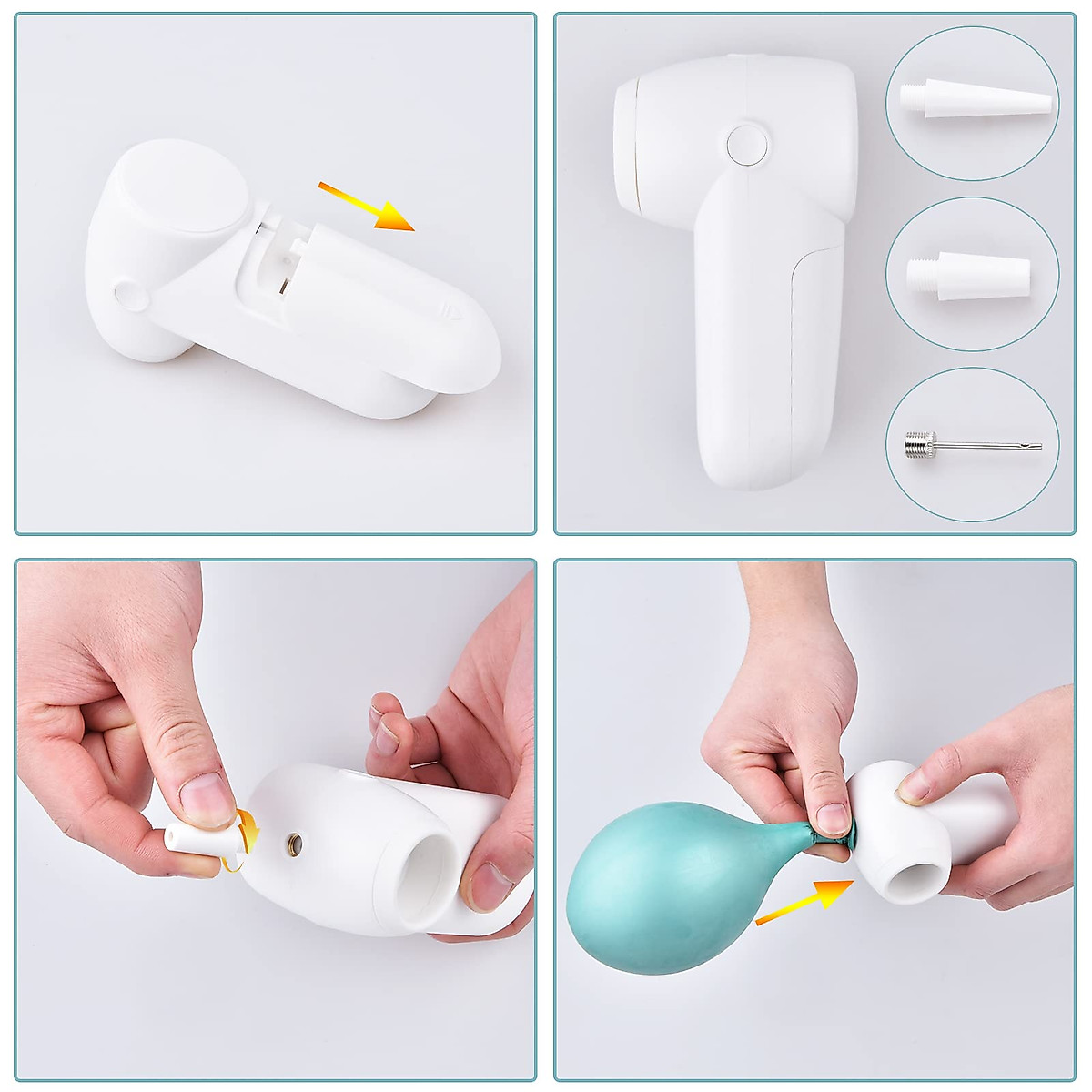 Mason Jar Vacuum Sealer, Electric Vacuum Jar Sealer For Food Saver, 6-in-1 Handheld Vacuum Pump Fits Wide and Regular Mouth Mason Jars for Vacuum Canning Seal Containers