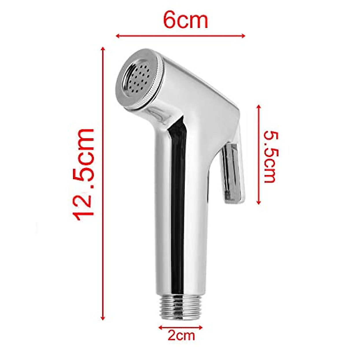 Handheld Bidet Sprayer Kit for Toilet,Full Pressure Leakproof Bathroom Jet Kits Spray Attachment with Hose,for Feminine Wash, Baby Cloth Diaper Washer Pet, Bathroom Toilet