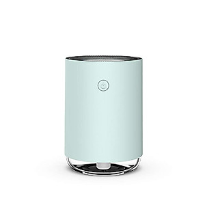 URBEST Portable Mini Humidifier, Quiet Small Cool Mist Humidifier with Night Light, 2 Mist Modes USB Personal Humidifiers for Bedroom Travel Home and Office, Auto Shut-Off (Green)