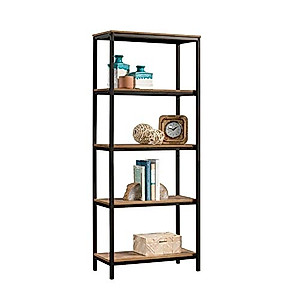 Sauder North Avenue Tall Bookcase, Sindoori Mango Finish