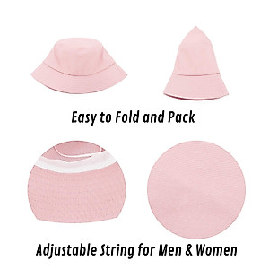 Zando Bucket Hat for Women Teens Fishing Hats for Men Sun Protection Hat Bucket Hats for Women Trendy Cap for Men Unisex Summer Hats for Women Packable Beach Hat American Flag Hat for Boys One Size