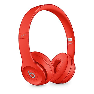 Beats by Dr. Dre Solo3 Wireless On-Ear Headphones - Red (Renewed Premium)
