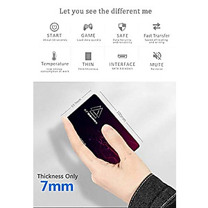 Kingshark gamer SSD 128GB SATA 2.5" Internal Solid State Drive SATAIII 6 Gb/s High-Performance 7MM Height SSD(128GB, 2.5''SATA3)