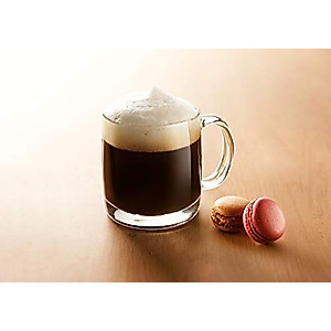 Luminarc Glass 13-Ounce Nordic Mug, Set of 4, 4 Count (Pack of 1), Clear