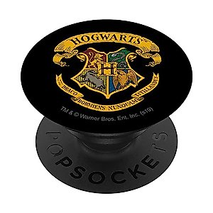 Harry Potter Ilustrated Hogwart's Crest PopSockets Standard PopGrip