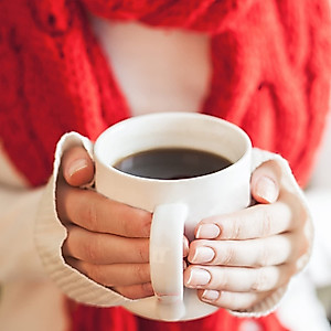 Holywarm Sublimation Mugs, White Coffee Mugs 11oz Sublimation Coffee Mugs AAA Coating Ceramic Mugs with Large Handle, Sublimation Blanks White Mugs Coffee Mug Set with Gift Boxes (6)