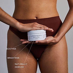 Bushbalm Dark Spot Exfoliating Scrub - Natural Body Scrub Exfoliant to Hydrated, Soften and Enhance Glow in Skin - Bermuda 236 ml